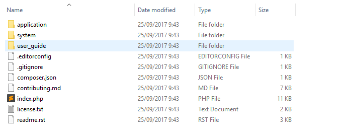 Pengenalan Struktur Folder Codeigniter - Codeigniter Part 1 - Tepinesia Blog
