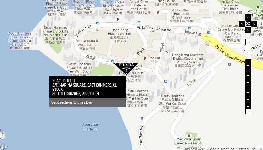 Manila Shopper: Prada Outlet Store at Space Outlet Marina Square ...