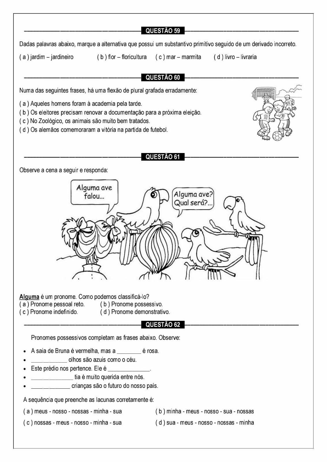 Simulados Lingua Portuguesa 5 Ano - RETOEDU