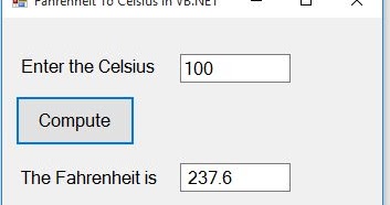 Free Programming Source Codes and Computer Programming Tutorials: Fahrenheit To Celsius ...