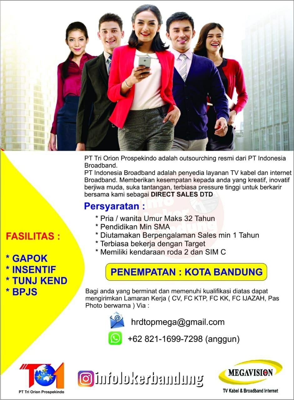 Lowongan Kerja Tri Orion Prospekindo Bandung Juni 2019 - Info Loker ...