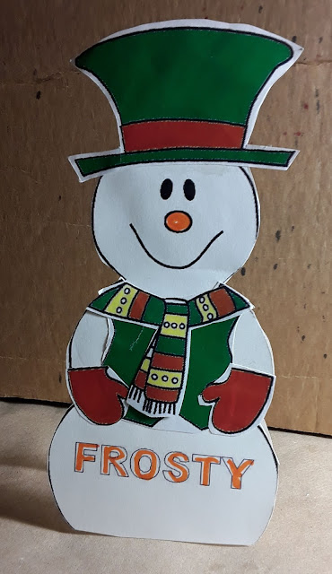 Free and Easy Crafts for Kids: Frosty the Snowman Craft and Activities