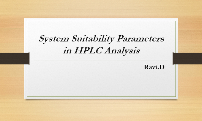 System Suitability Parameters in HPLC Analysis