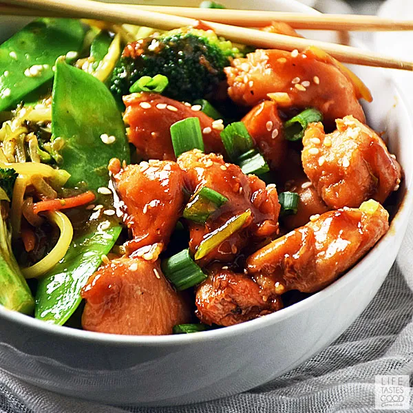 Teriyaki Rice Bowl | Life Tastes Good