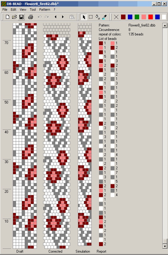 cigdemineli: DB BEAD CROCHET PATTERNS / Hapishane işi desenler