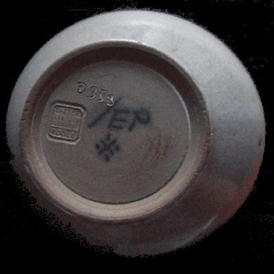 Rob's Poole Pottery Blog: Early Stoneware Vase EP D353