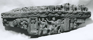 Gandharan Archives Kurita: Devadatta Attacks the Buddha 1