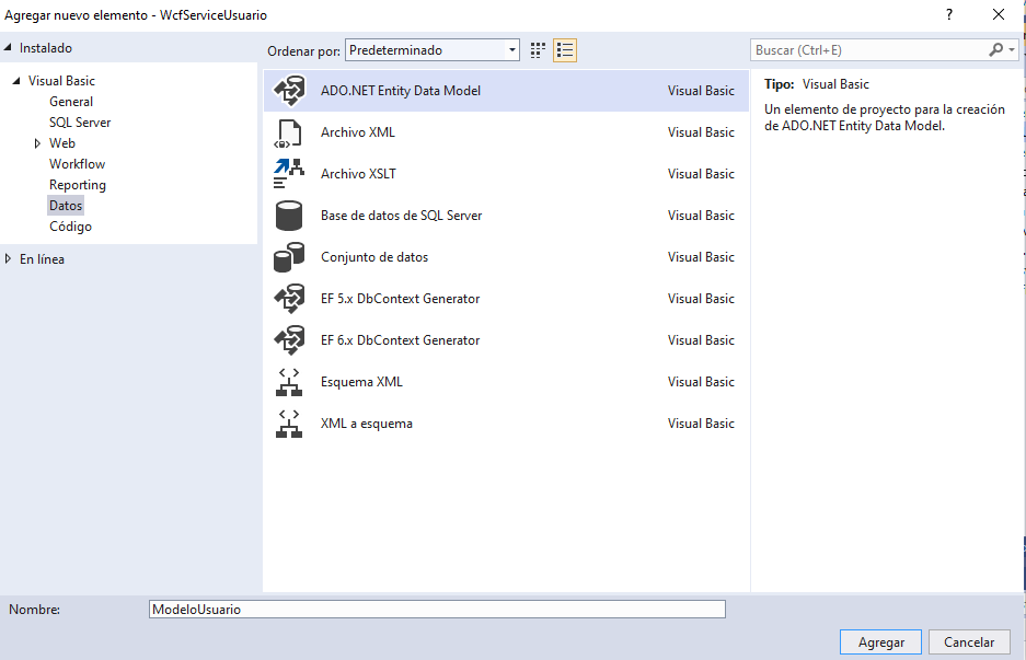 Ligth Knight: WCF con Entity Framework y cliente con MVVM (Vista,Modelo,Vista-Modelo). Parte I ...