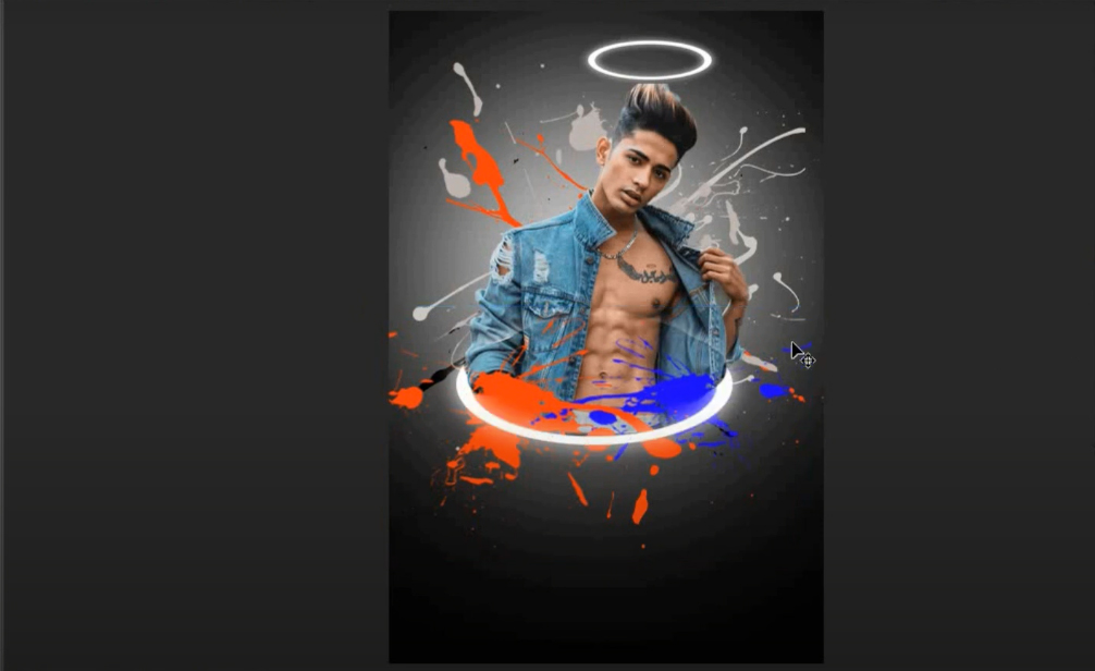 3D Portrait Dp Editing photoshop Tutorial || photoshop dp Editing Tutorial