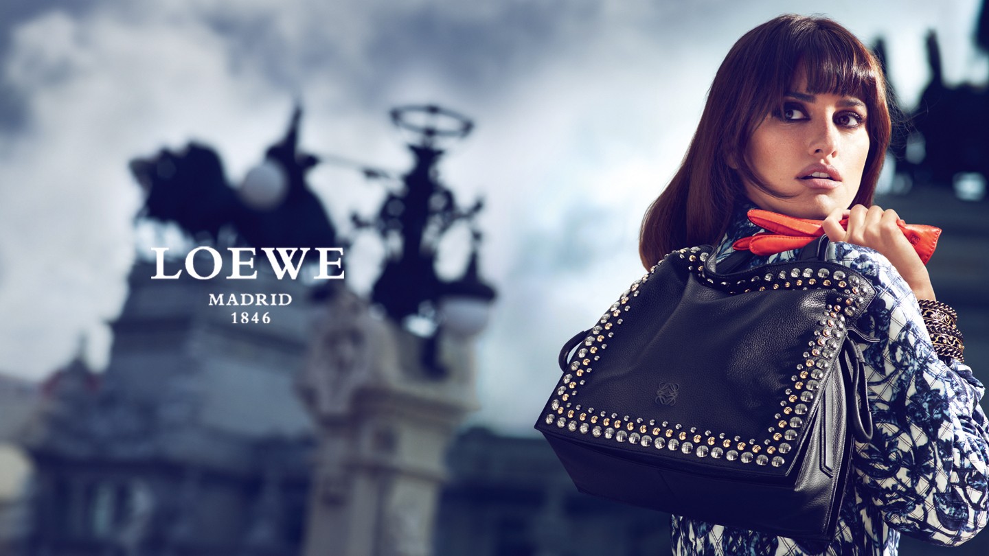 Ad Campaign: Loewe F/W 13.14: Penélope Cruz & Thomaz de Oliveira by ...