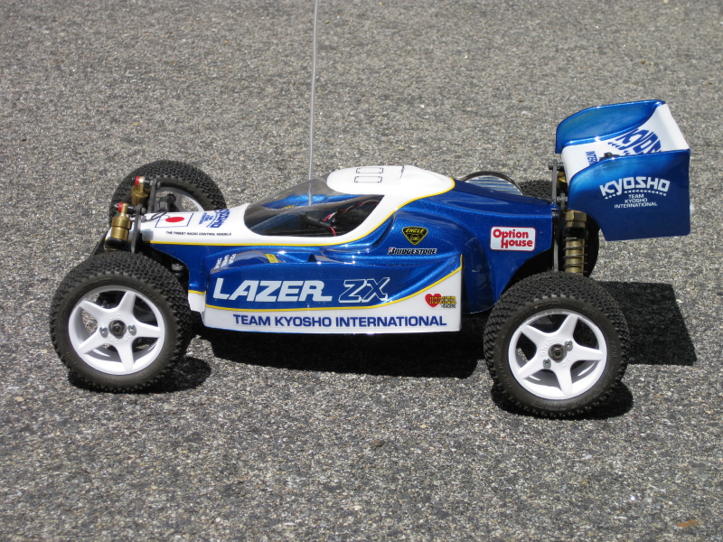 Fun with RC: Kyosho Lazer ZX Restoration Finished
