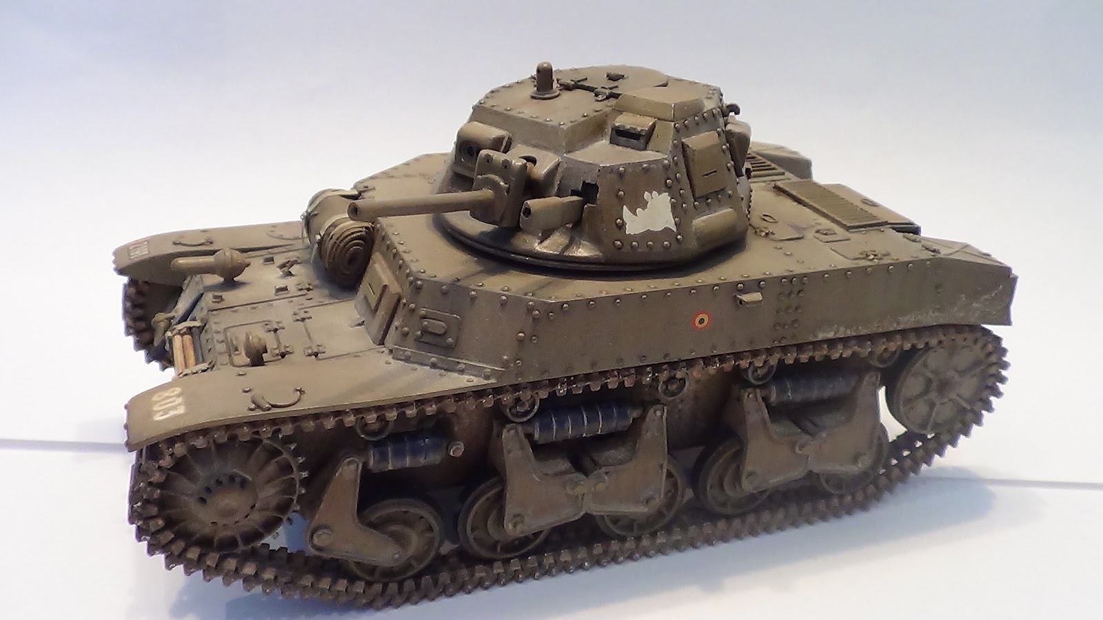 Size's military scale models: Belgian Renault ACG1 – Renault ACG1 belge ...