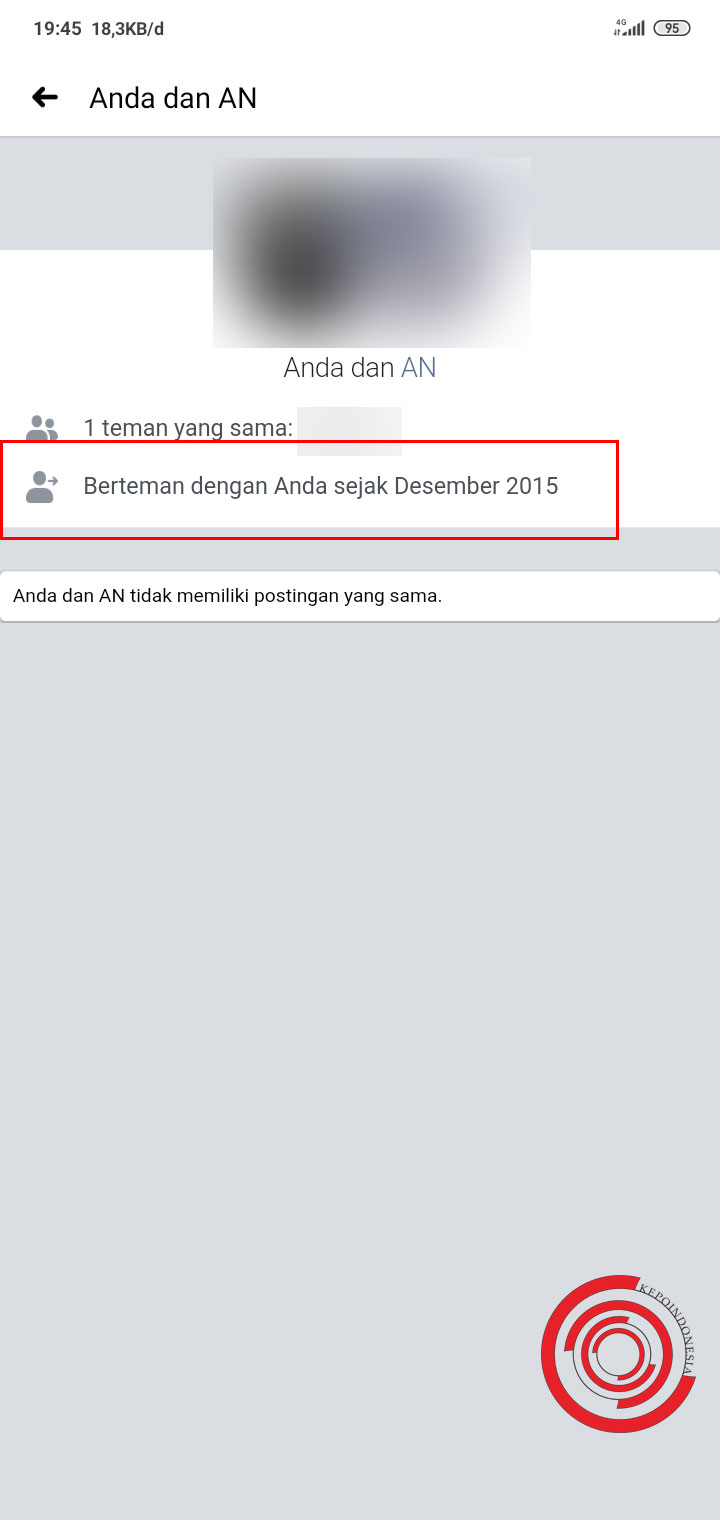 Cara Melihat Sejak Kapan Berteman Dengan Seseorang di Facebook ...