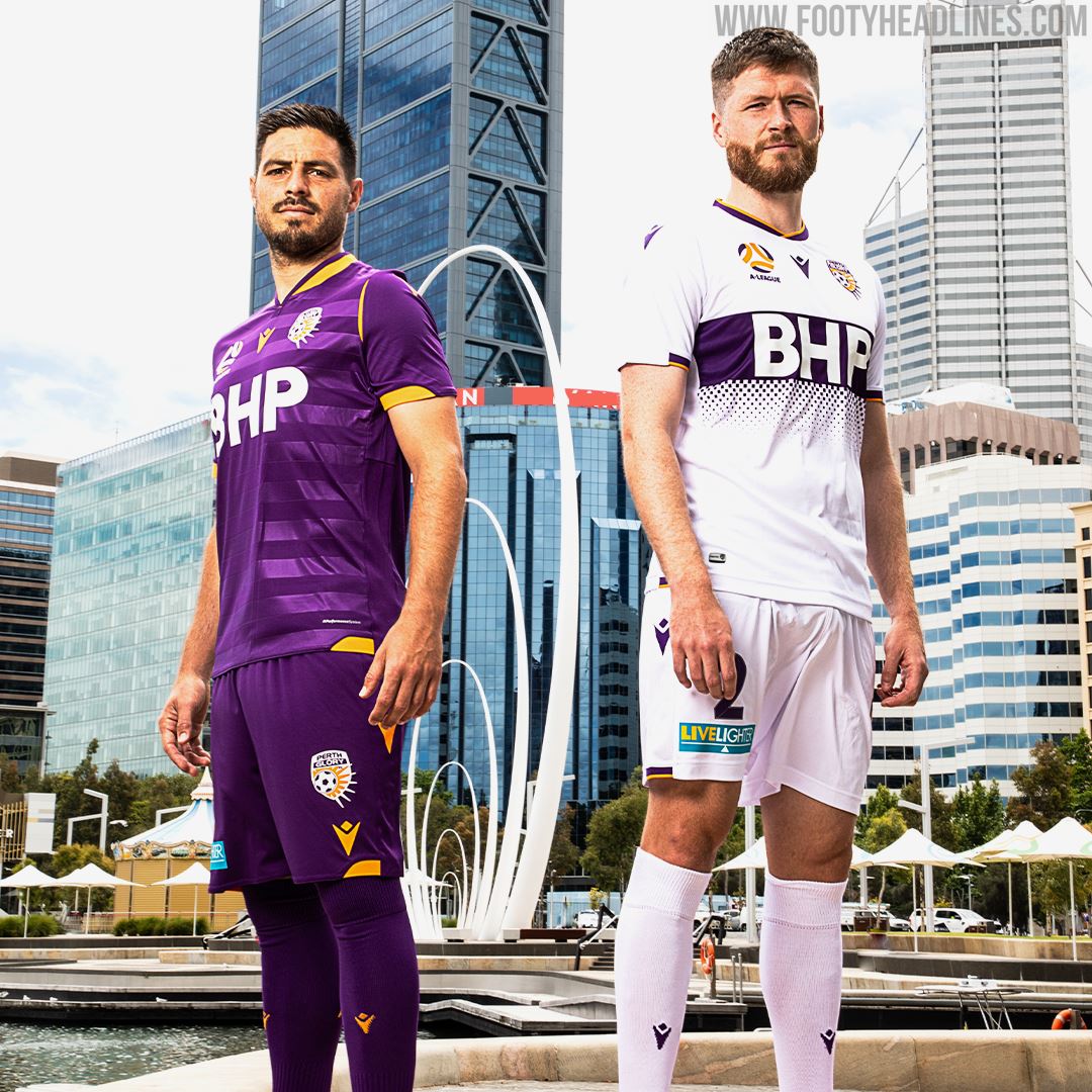 Perth Glory 20-21 Home & Away Kits Released - Footy Headlines