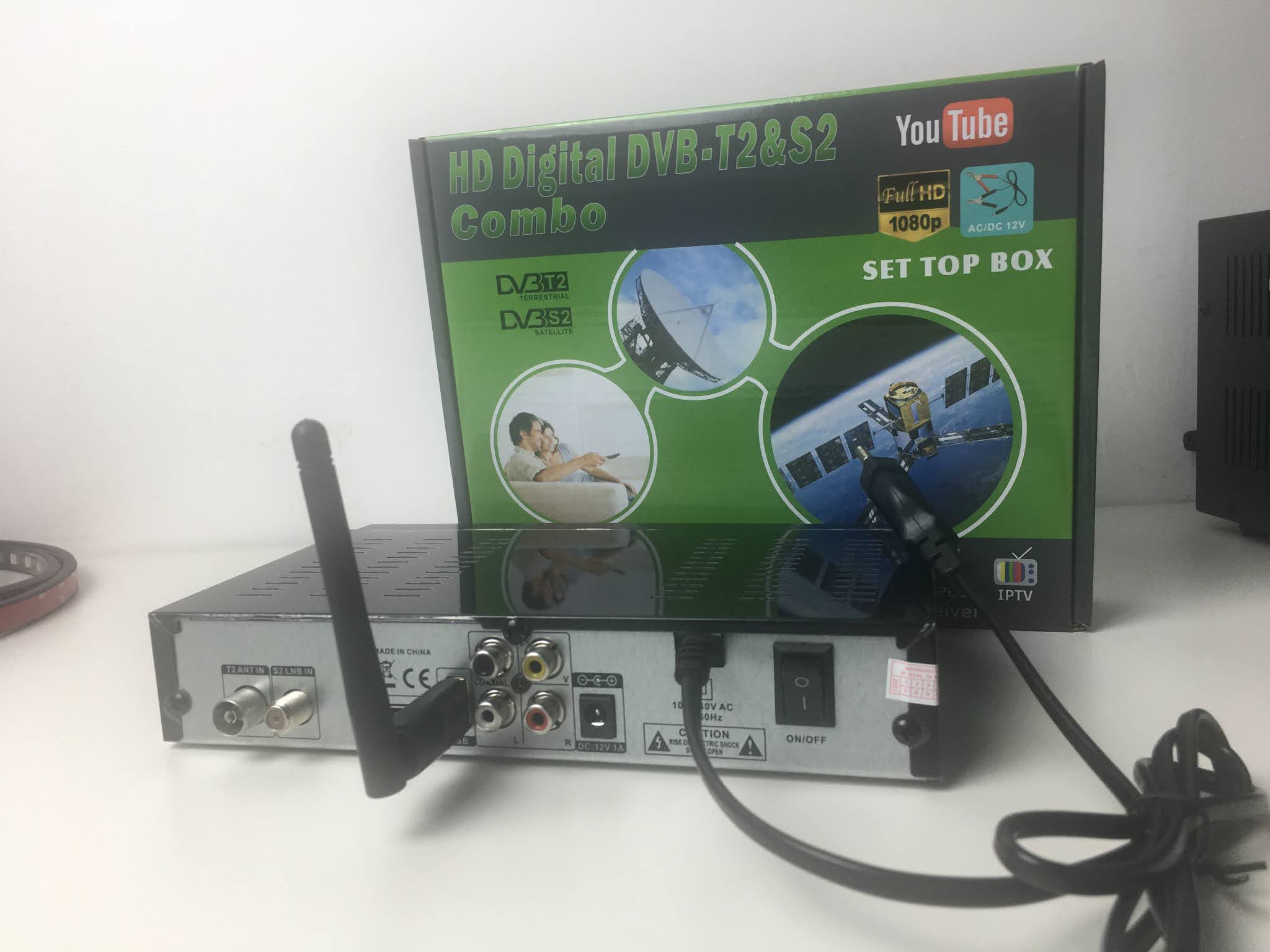 DVB T2/S2 Combo Terrestrial Channel Search Tutorial | APKinTVBox