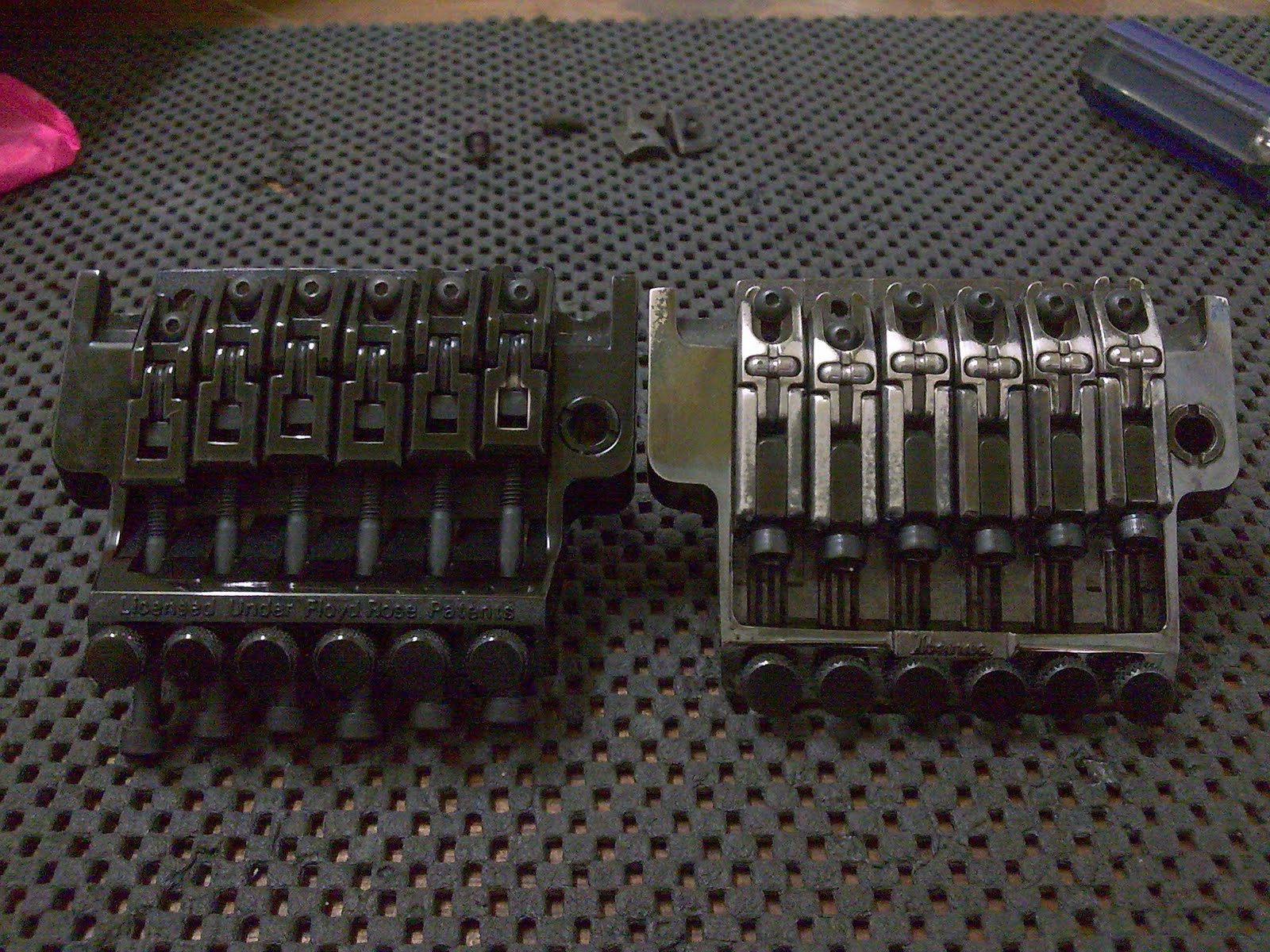 Membaiki alatan muzik : Ibanez Edge Pro to Edge Issues