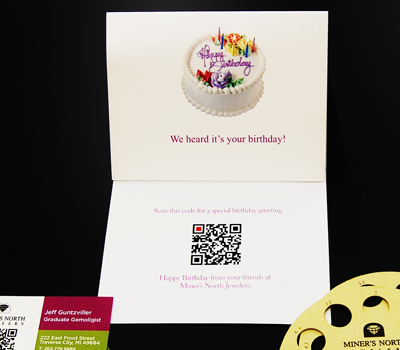 Scan Code Happy Birthday