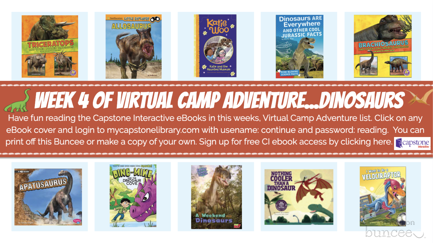 The Library Voice: Virtual Camp Adventure Week 4 Is Here!