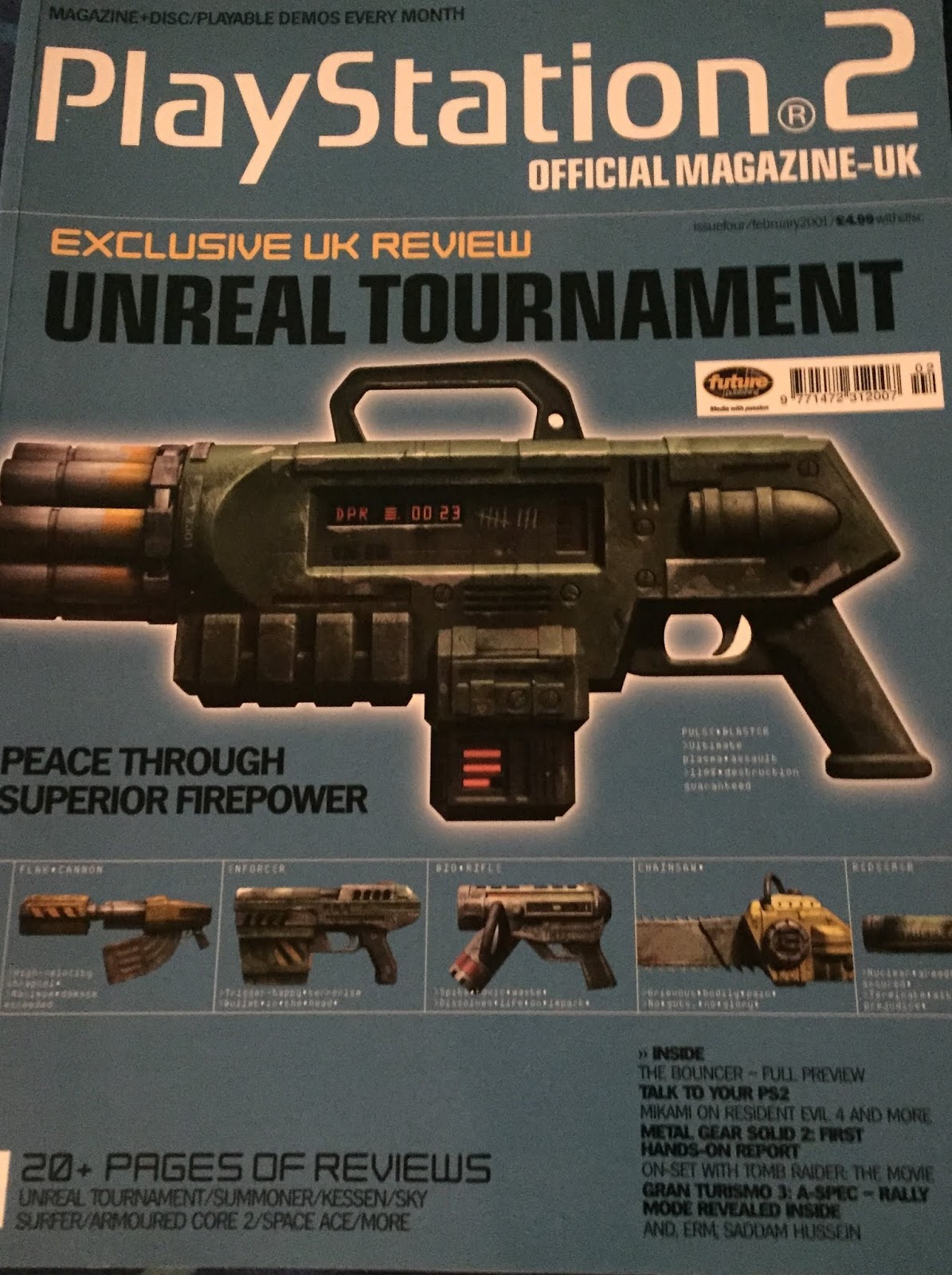 The Official Playstation 2 Magazine Chronology: Issue 4 (February 2001)