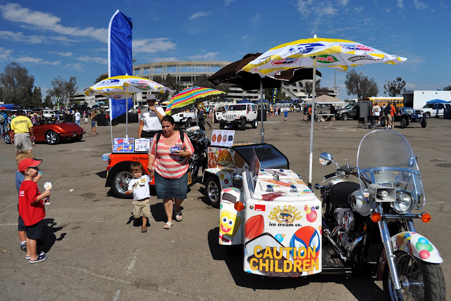 Just A Car Guy: Something new for event catering... sidecar ice cream ...