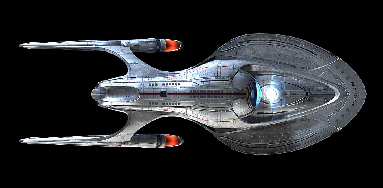 The Trek Collective: Enterprise-F orthographic views