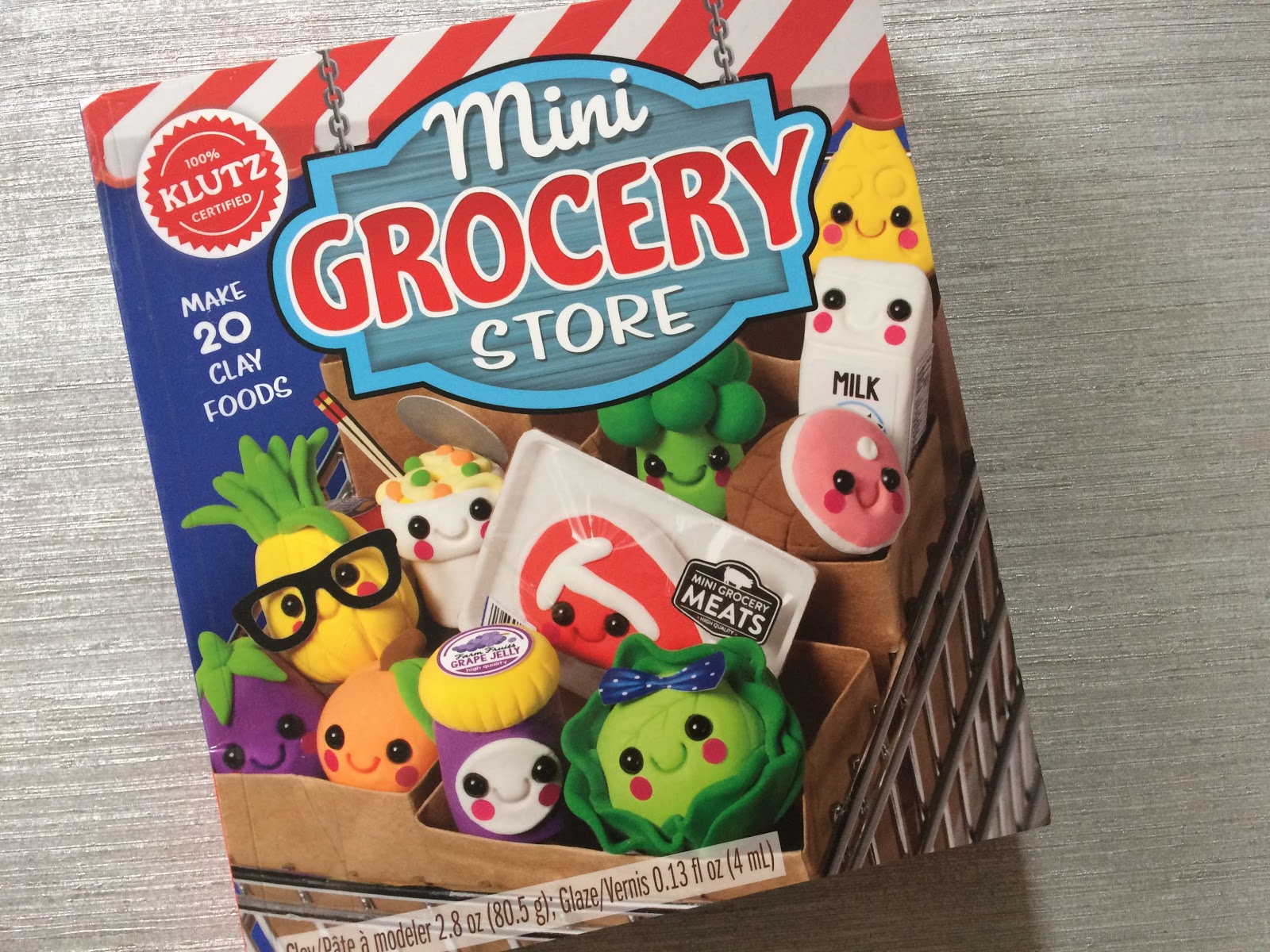 Creative Corner: Adorable Mini Grocery Store Kit from Klutz