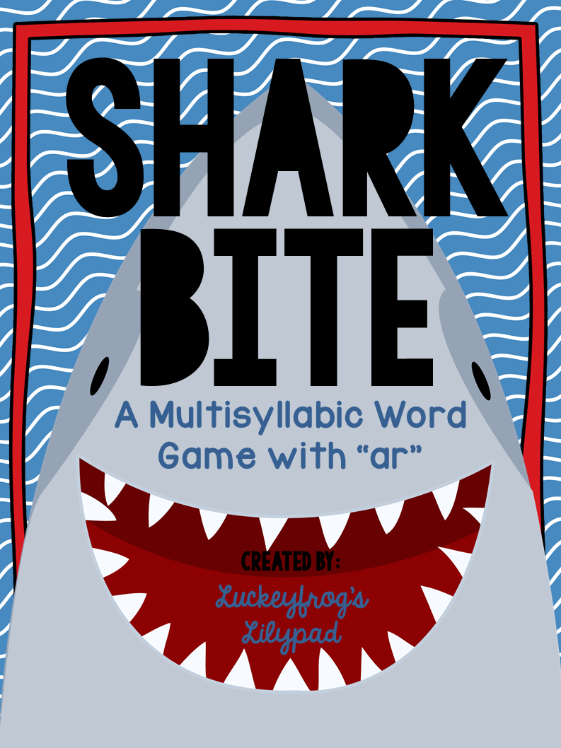 Luckeyfrog's Lilypad: It’s SHARK WEEK! {including a freebie!}