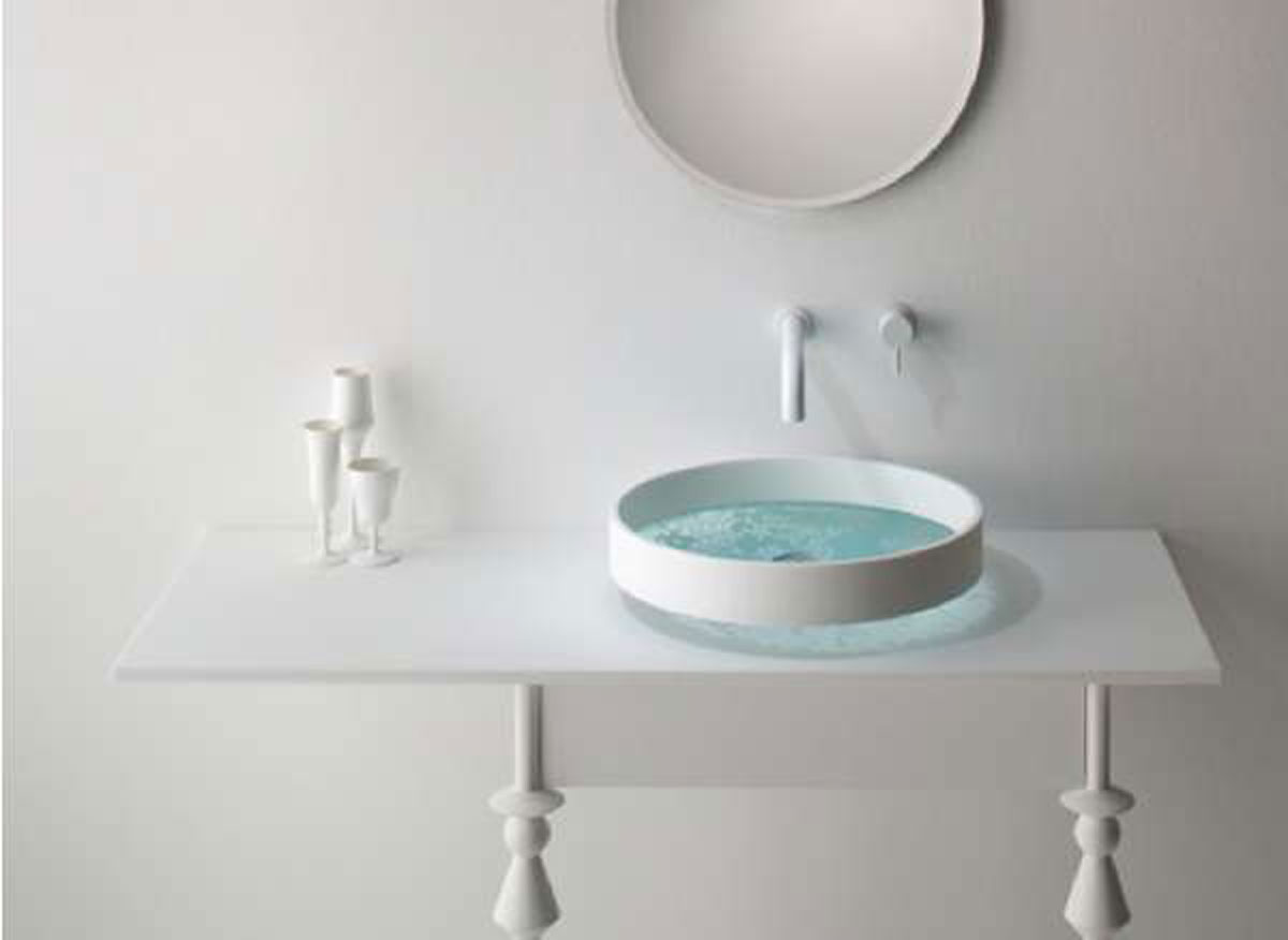 Modern Wash Basin Designs Aesthetic Nice Surface Painting