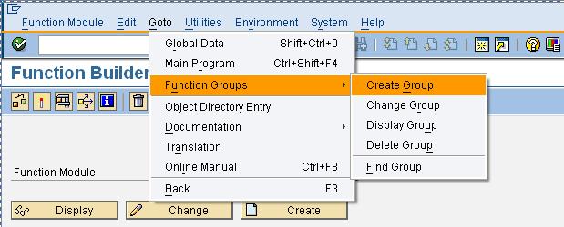 ABAP Thinkers: How to create a function group?