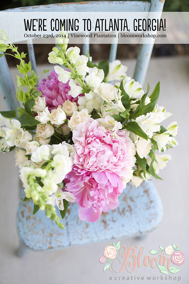 Bloom Workshop | Coming October 2014 (to a new city!) - Michaela Noelle ...