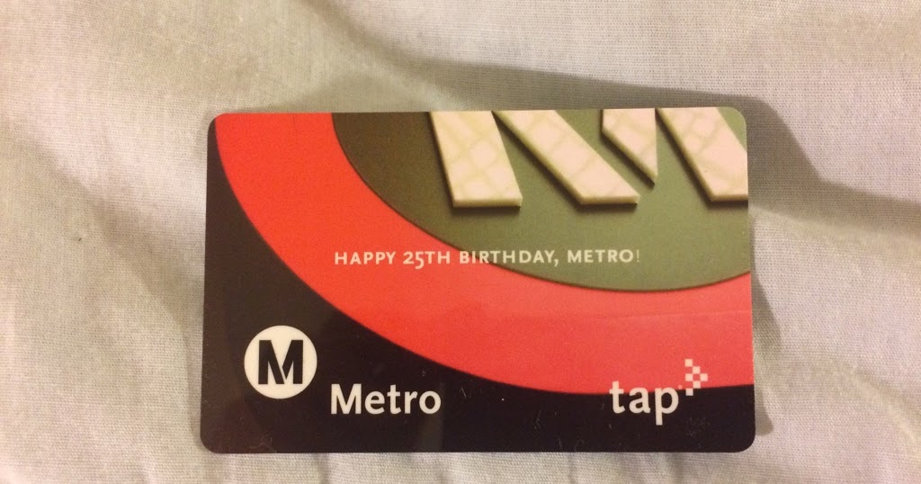 Tap Cards of Metro Los Angeles: 2018 Happy 25th Birthday Metro TAP Card