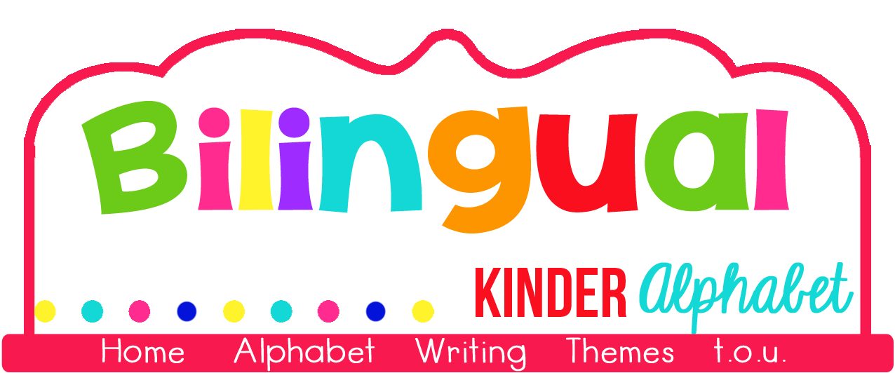 Bilingual Kinder Alphabet: Back to School
