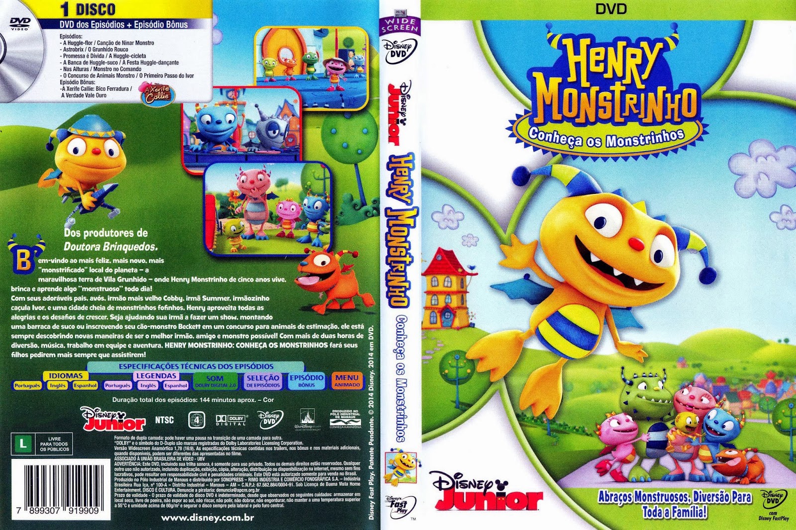 Henry Monstrinho Conheça Os Monstrinhos:CAPAS BOM DE MAIS