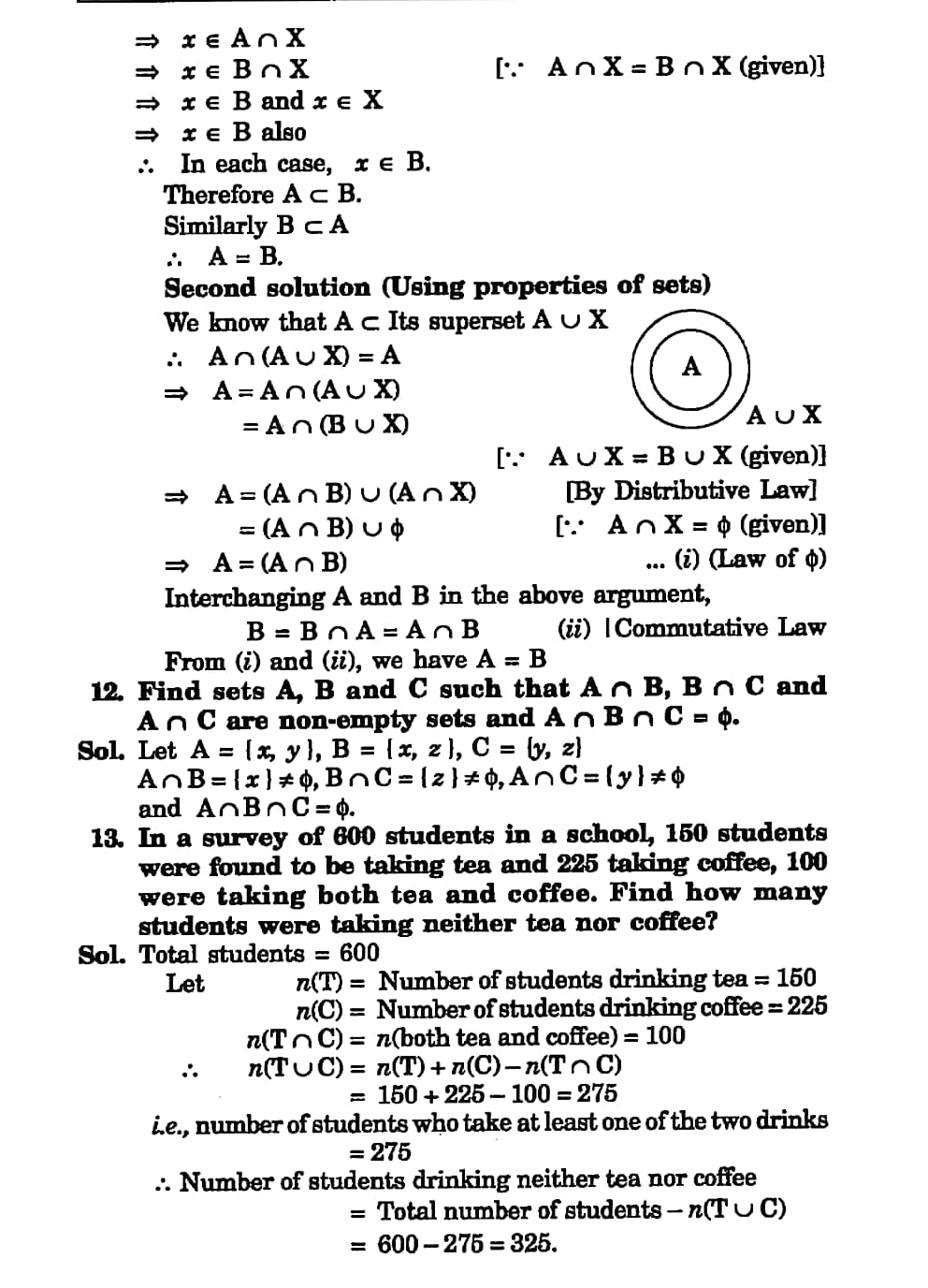 Sets class 11 math - Studypur