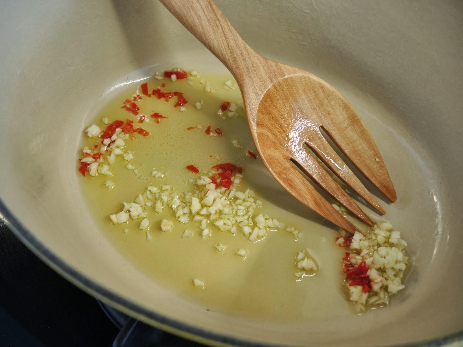 好心情廚房: 香蒜鯷魚意粉 Spaghetti Ali Olio