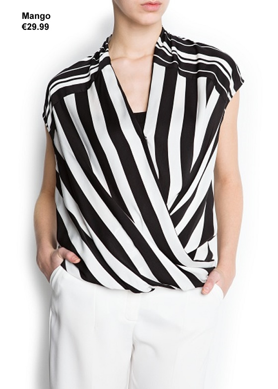 Draped front shirts - Strawberry Leopard