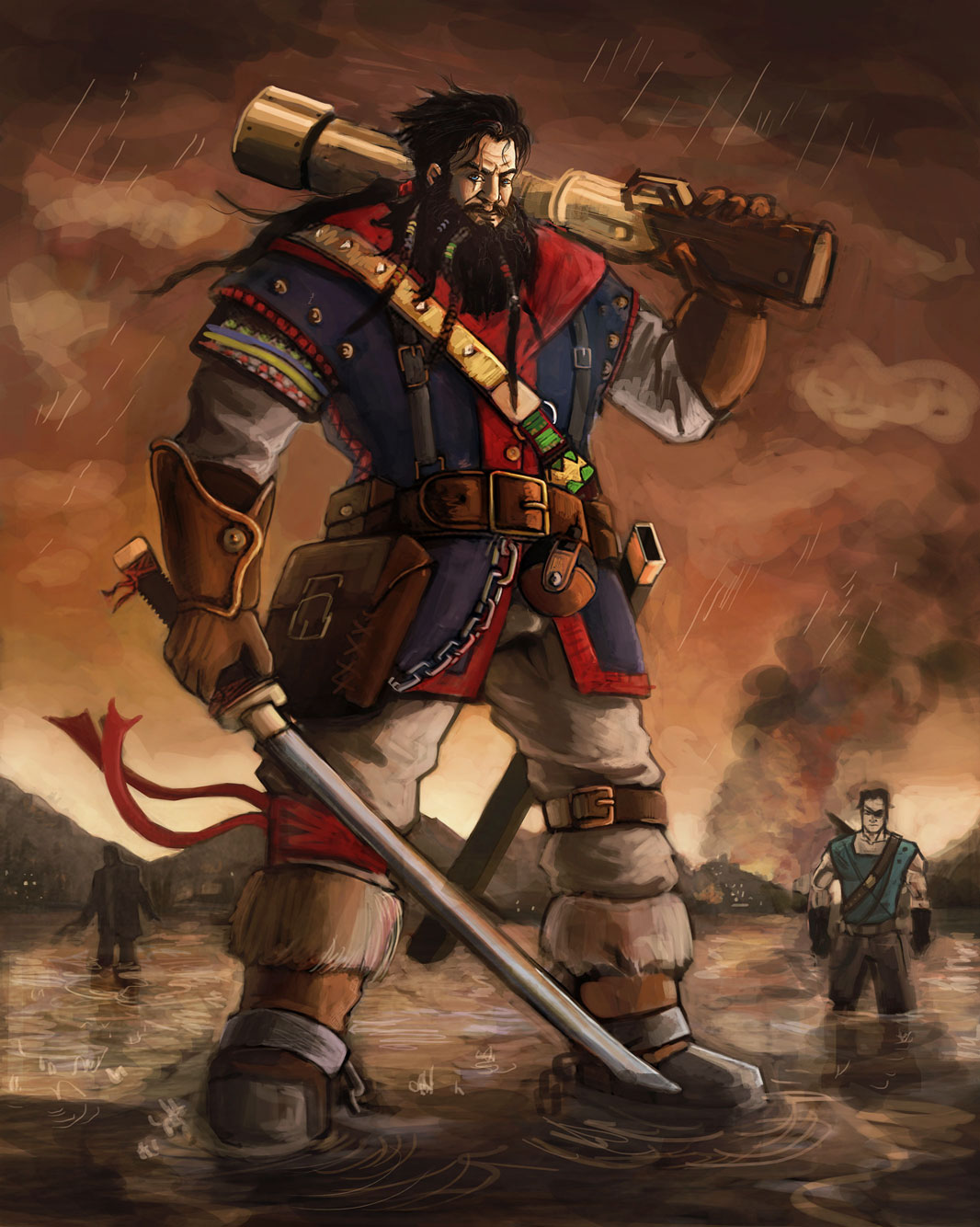 Anthony McKeown Illustration: Blackbeard