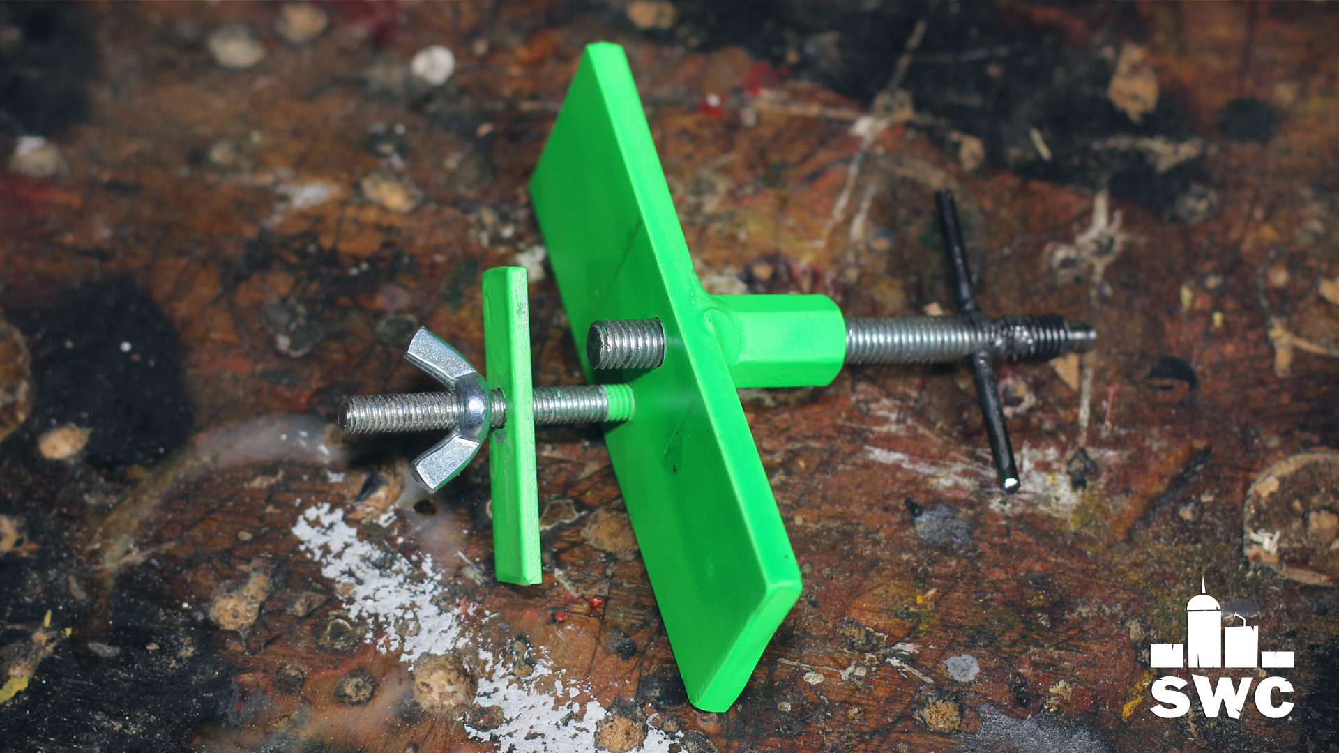 scrap wood city: Make a simple DIY, spindle locking mechanism, for your ...