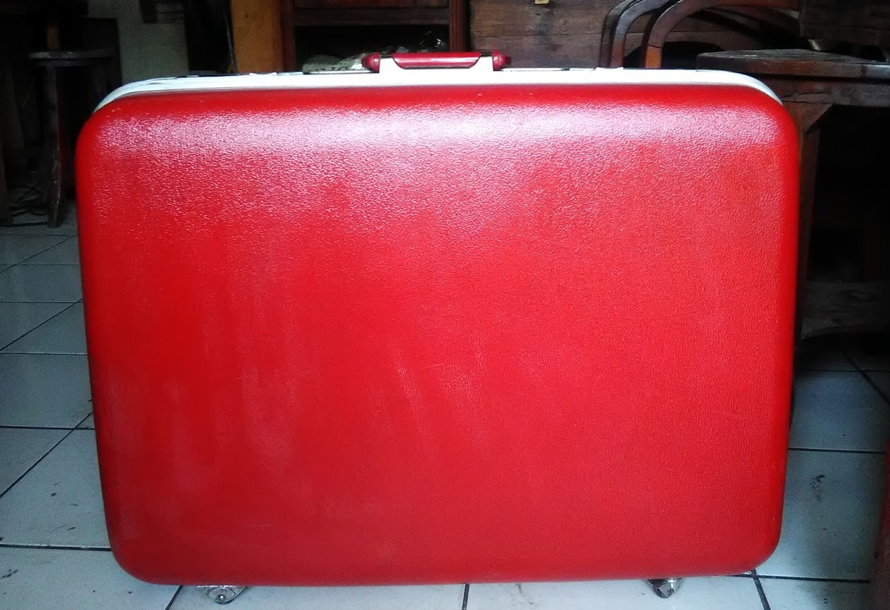 Gaya Antik Galeri : Koper Besar Jadul `Samsonite`Merah