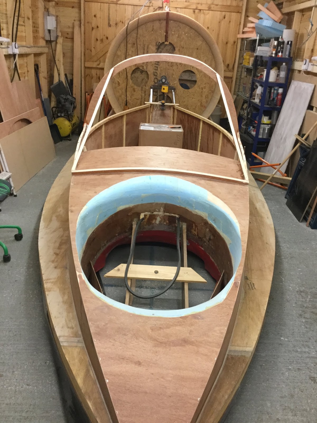 UH18 hoverwing build diary: UH18 Hoverwing: starting the build