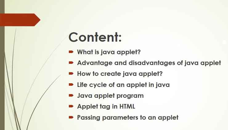 Java Applet How To Create Applet In Java Life Cyle Of Applet 0nline Help Online Help