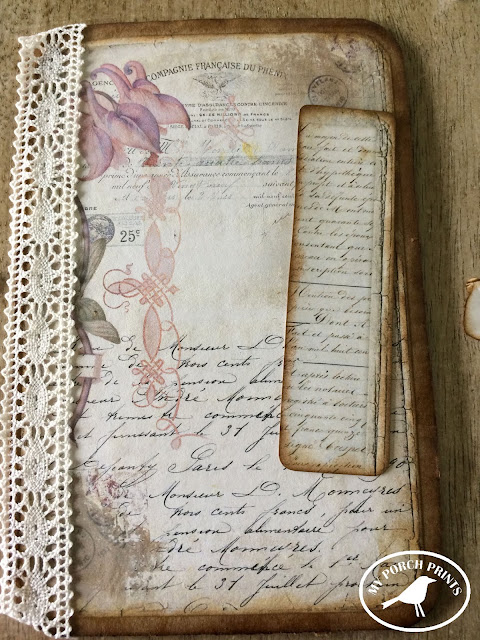 My Porch Prints: Layered Junk Journal Cover Tutorial