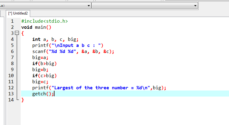 Decesion Making In C C If If Else Nested If If Else Switch