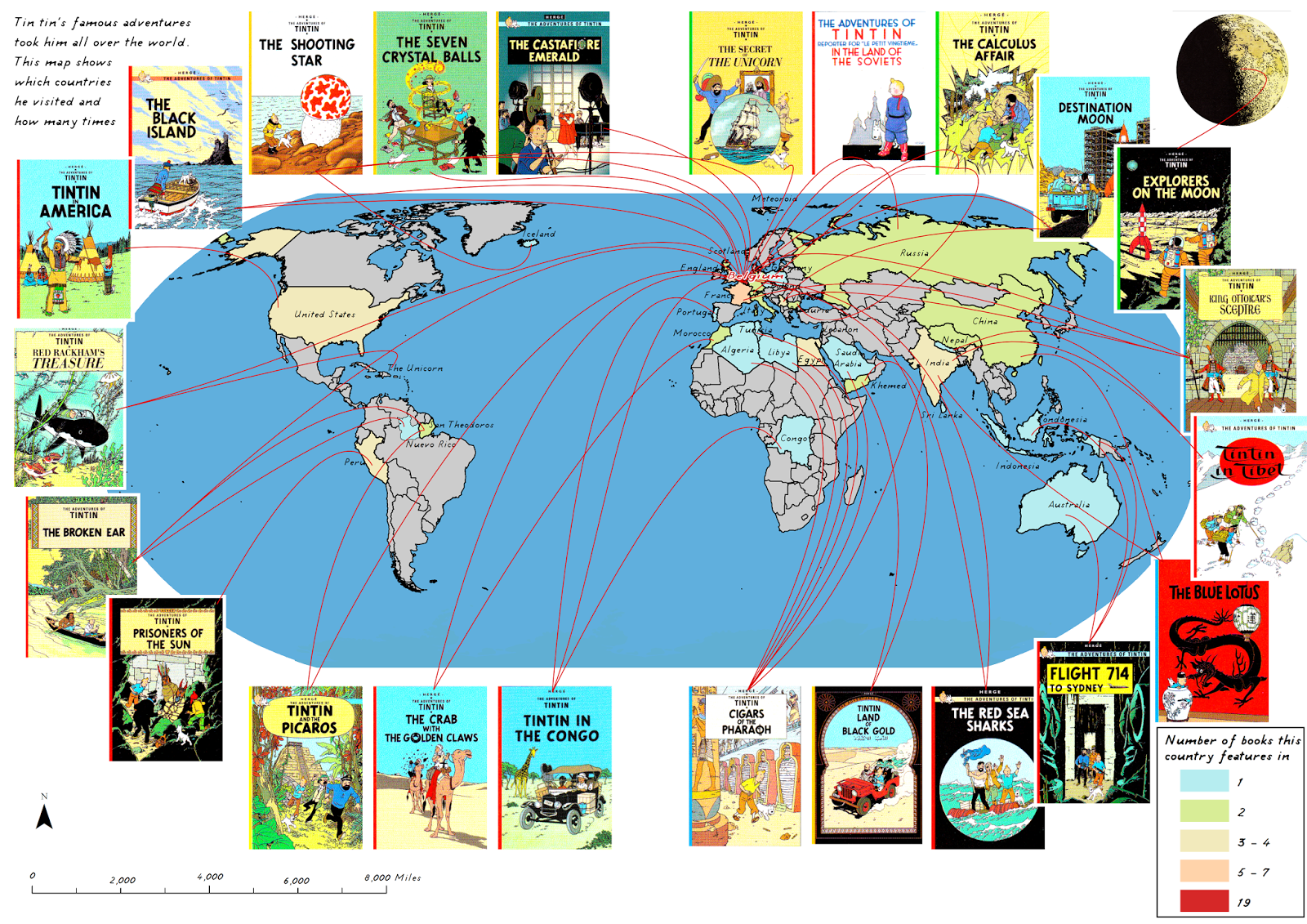 GIS Projects: Tintin Atlas