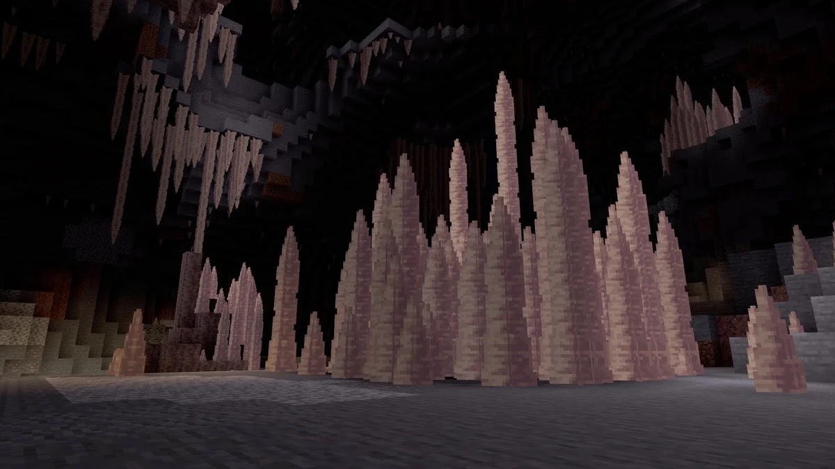 Minecraft Actualización de Cuevas y Montañas