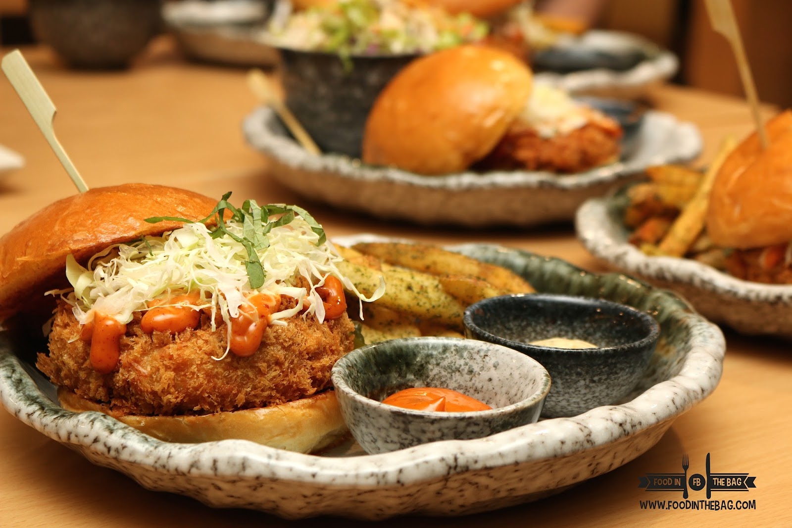 YABU's New Japanese Styled Burgers | Food In The Bag