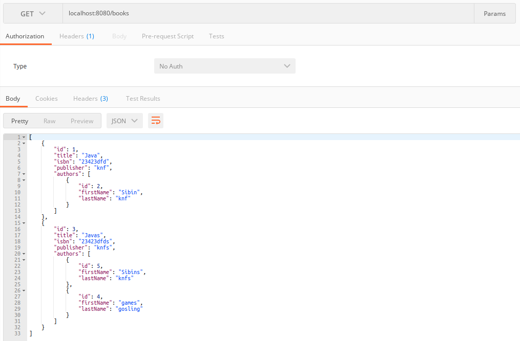 Spring Boot + JPA/Hibernate Many to Many mapping example