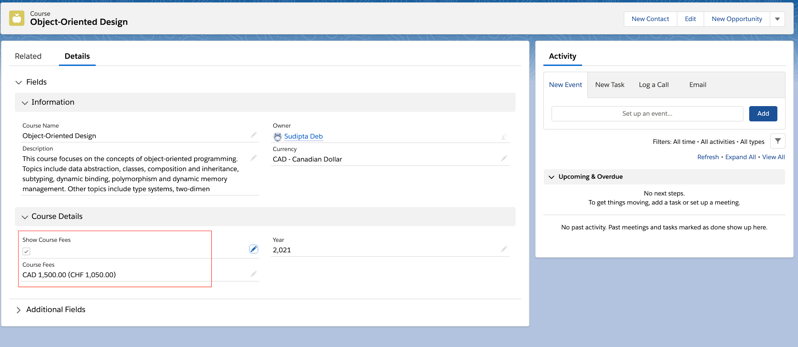 Dynamic Form in Salesforce | Technical Potpourri from Sudipta Deb