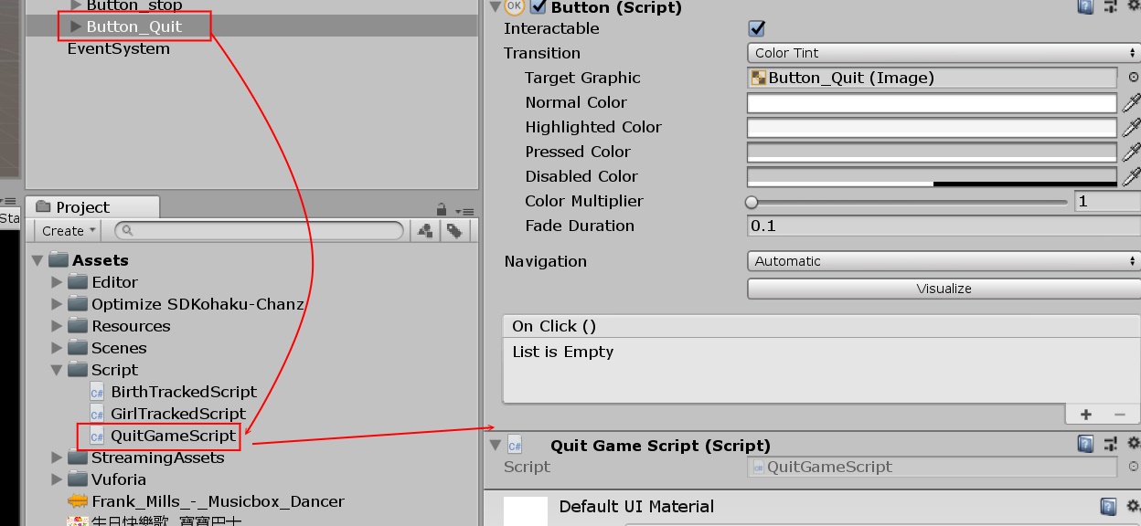 阿旺師磨書坊: Unity 程式設計教學 - 按鈕綁定事件 Button Script 的應用