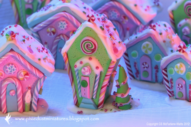 Pixie Dust Miniatures: Gingerbread Candy Village